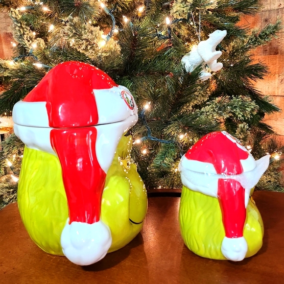The Grinch | Kitchen | The Grinch Cookie Jar And Mug | Poshmark